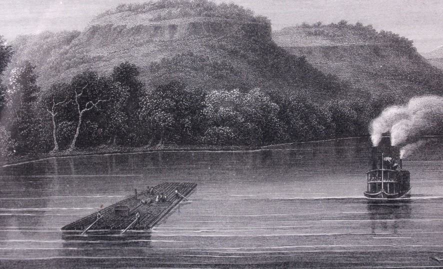 1850's Mississippi River Lithograph Collection