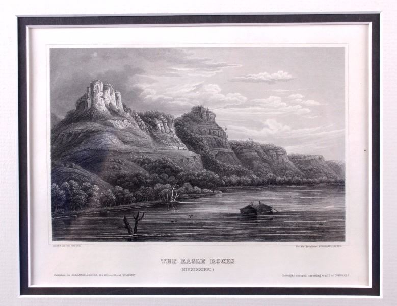 1850's Mississippi River Lithograph Collection