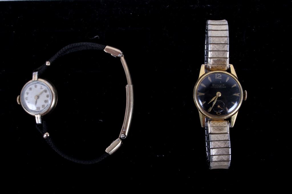 Collection Of Two Antique Dulux And Apex Watches