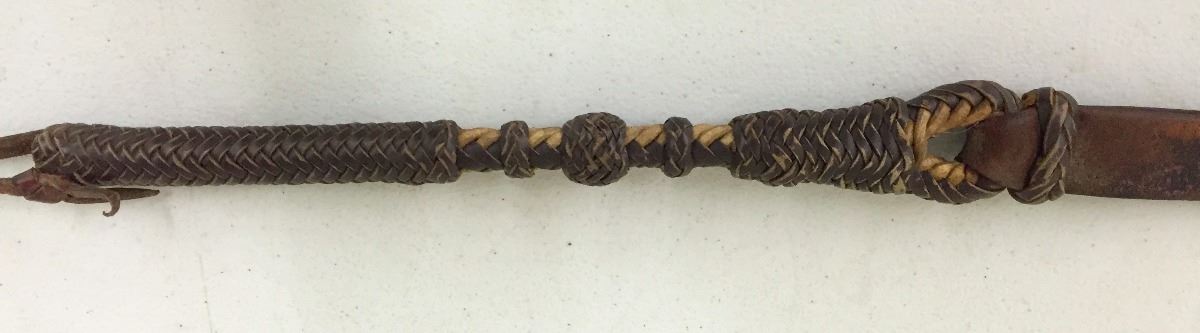 Vintage Braided Cowboy Quirt