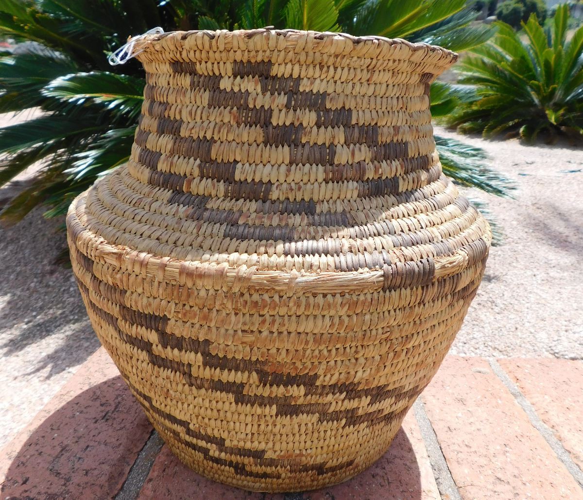 Papago Grain Storage Basketry Olla