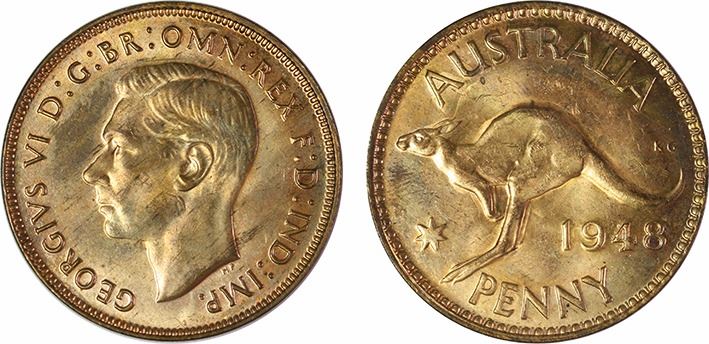 Australia, Penny, 1948 (M)