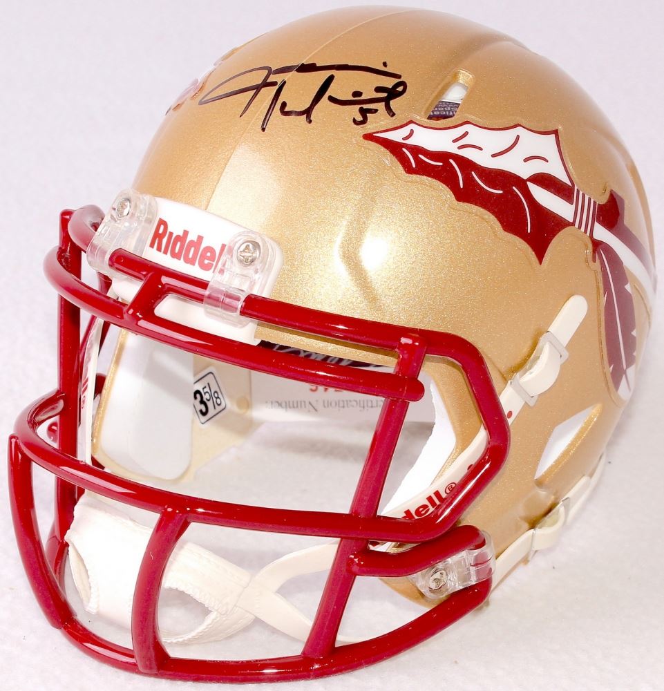 Jameis Winston Signed Florida State Mini-Helmet (JSA COA)