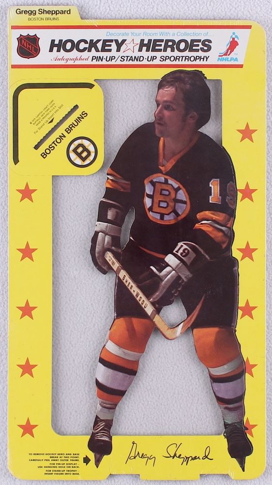 Gregg Sheppard Unsigned Hockey Stand-Up