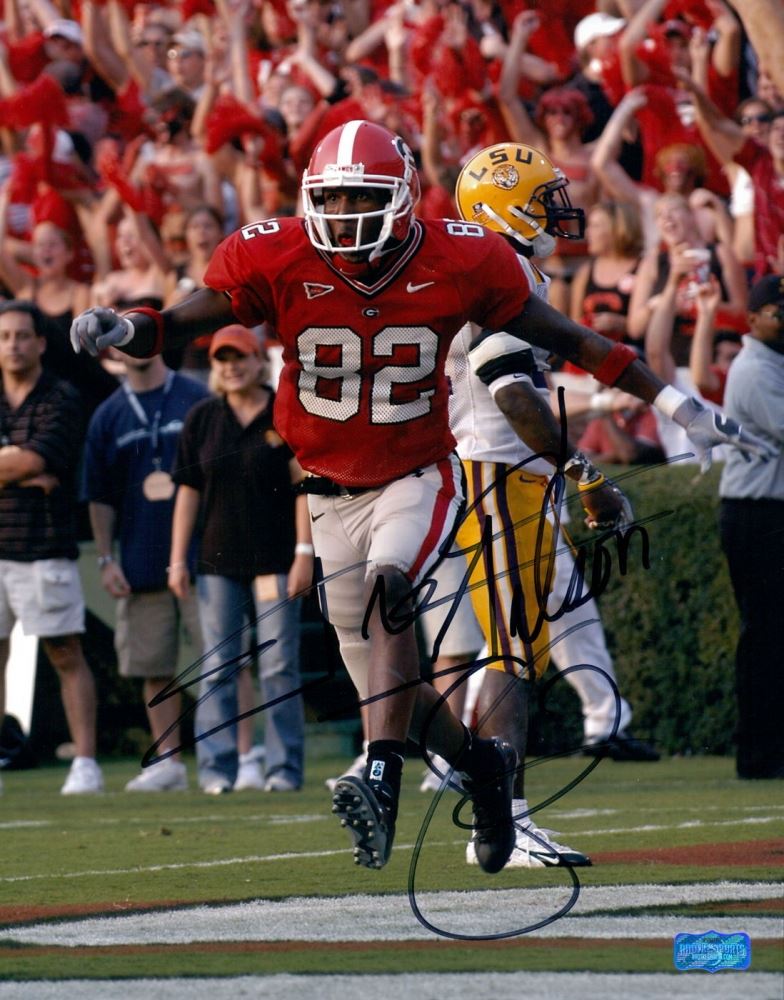 Fred Gibson Signed Georgia 11x14 Photo (Radtke)
