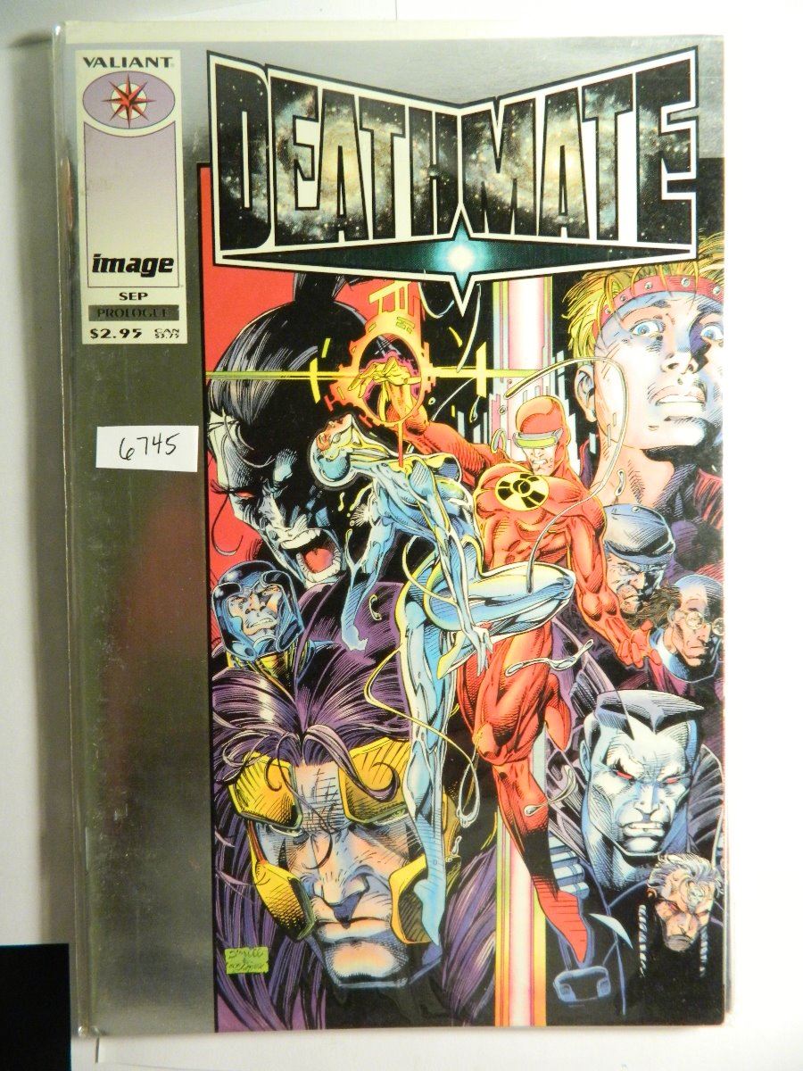 Valiant Image Comics,Deathmate prologue, Sep 1993, foil cover comic