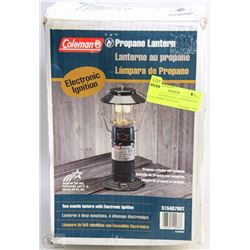 COLEMAN PROPANE LANTERN WITH ELECTRONIC IGNITION