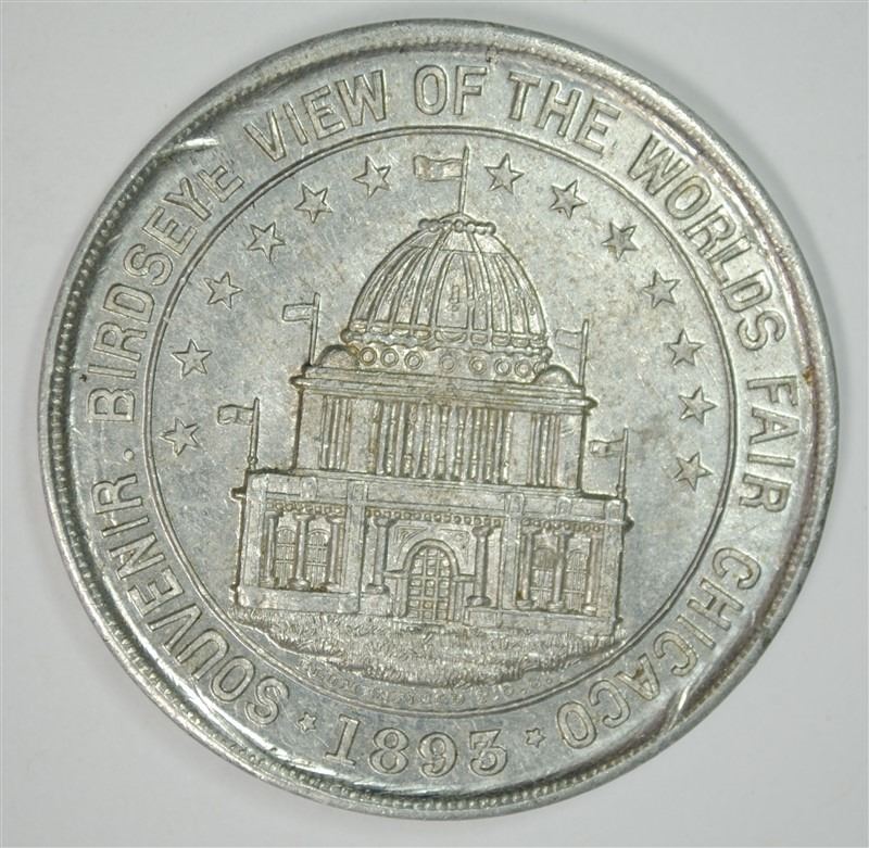 1893 COLUMBIAN EXPO CHICAGO WORLDS FAIR TOKEN