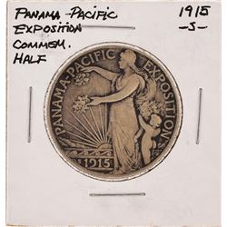 1915-S Half Dollar Panama Pacific Exposition Commemorative Coin