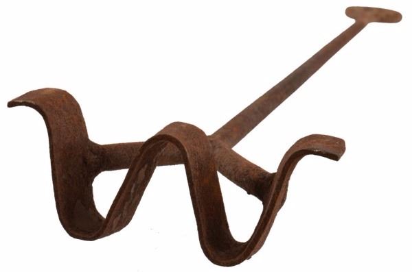 Early King Ranch "Running W" Branding Iron