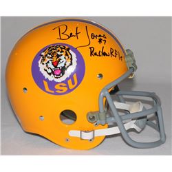 Bert Jones Signed LSU Full-Size Throwback Authentic Suspension Helmet ...