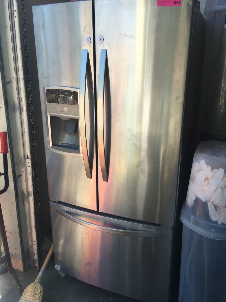 Stainless Steal Fridge Bottom Drawer Freezer