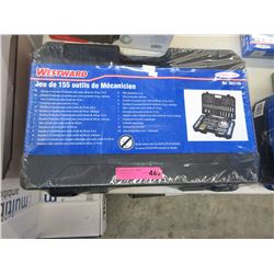 New - Westward 155 piece mechanics tool set