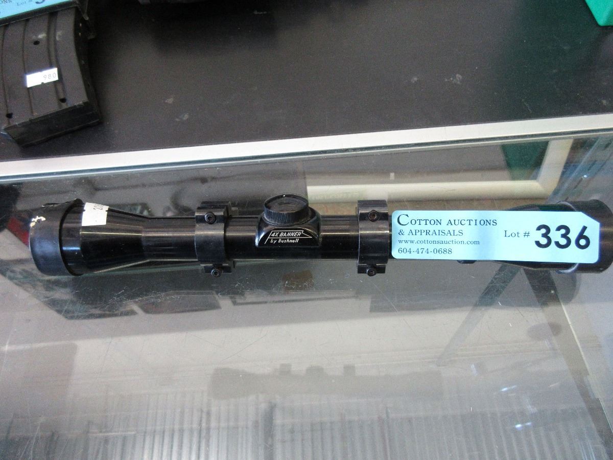 Bushnell 4x banner scope - used