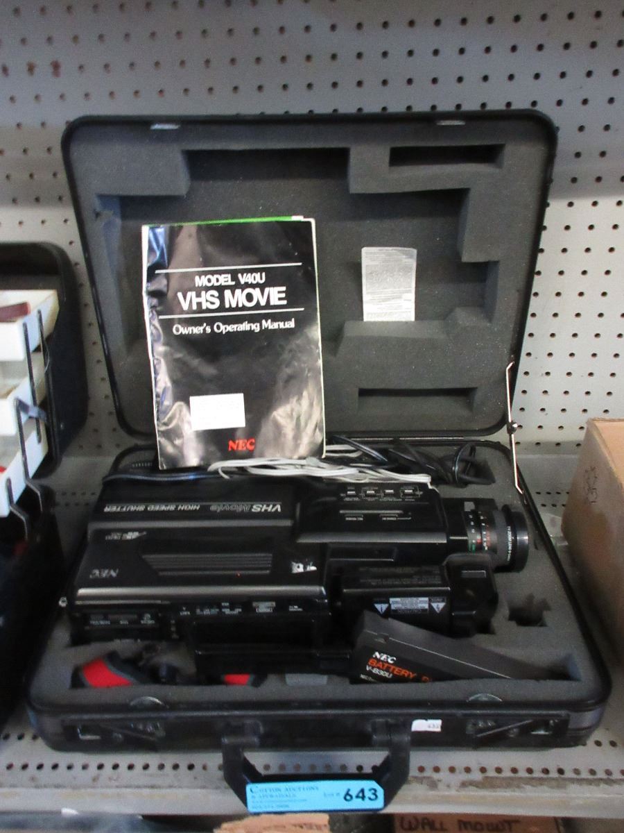 NEC VHS Movie camera