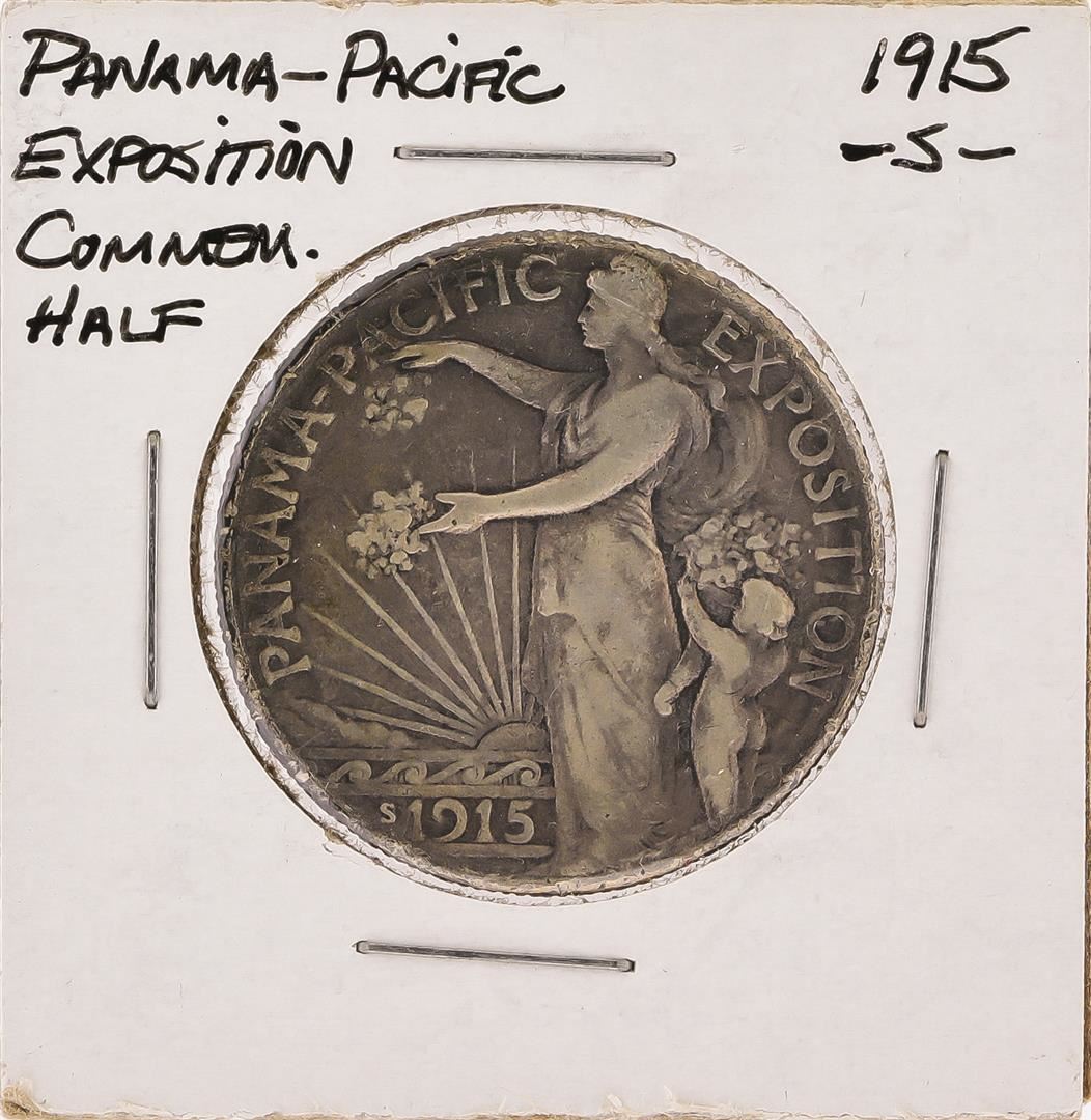 1915-S Half Dollar Panama Pacific Exposition Commemorative Coin
