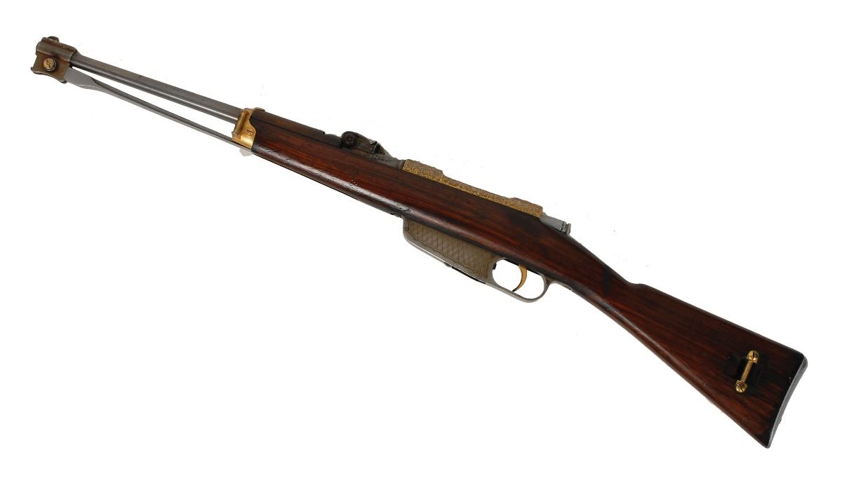 Beretta Carcano M1891 Cavalry Carbine made for Prince Amadeo of Savoy
