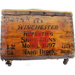 Original wood Winchester crate