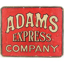 Original double sided Adams Express Company