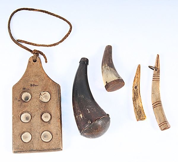 Antler Powder Measures, Priming Horns and More