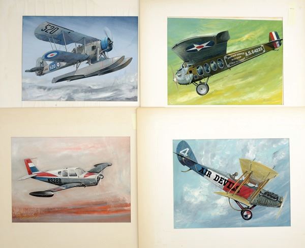 Jerome Biederman (1913-1996) Original Illustration Art of Assorted ...