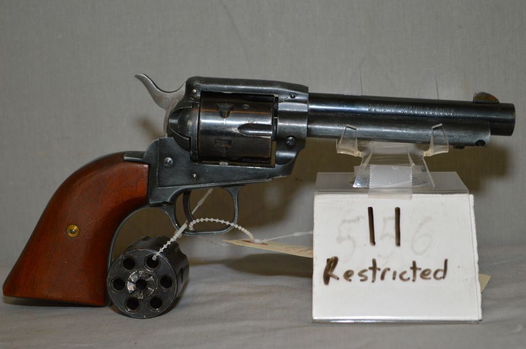 Herbert Schmidt Model 21 .22 LR / .22 Mag Cal 6 Shot Revolver w/ 121 mm ...