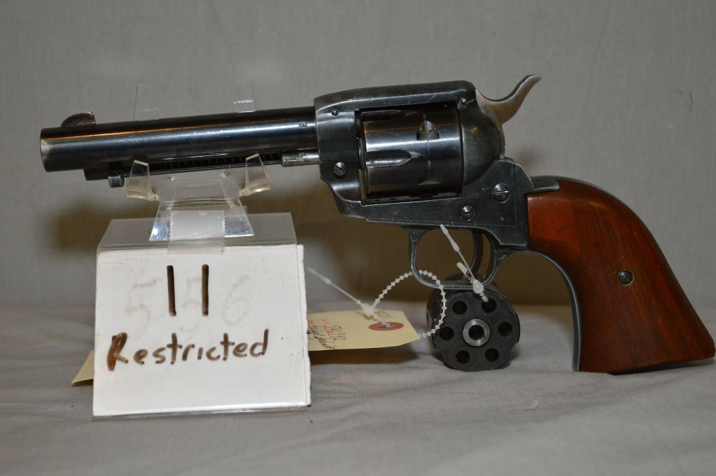 Herbert Schmidt Model 21 .22 LR / .22 Mag Cal 6 Shot Revolver w/ 121 mm ...