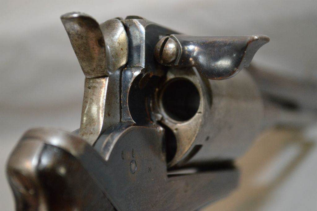 Adams Model Mark I Military .450 Cal 5 Shot Double Action Revolver w ...