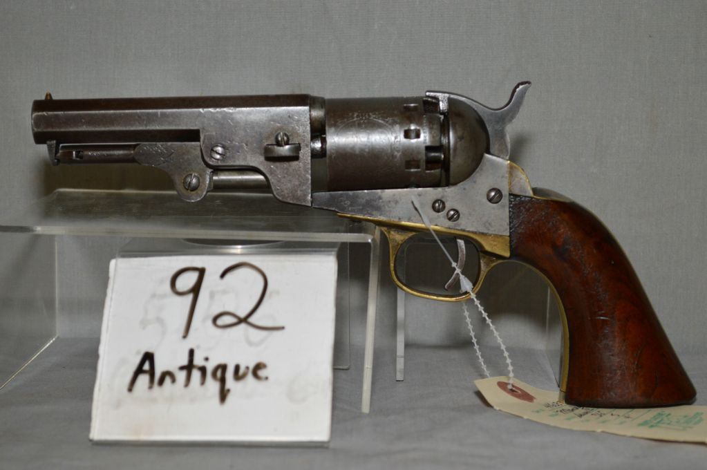 Manhattan Model Series IV Navy .36 Percussion Cal 5 Shot Single Action ...