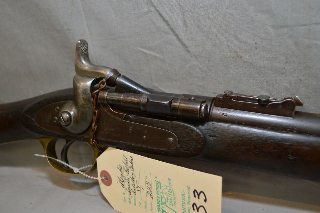 Snider Enfield Artillery .577 Snider Cal Single Shot Carbine w/ 22 1/2 ...