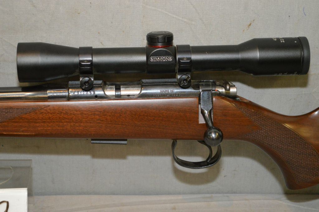 CZ Model 452 - 2E ZKM American .22 LR Cal Mag Fed Bolt Action Rifle w ...