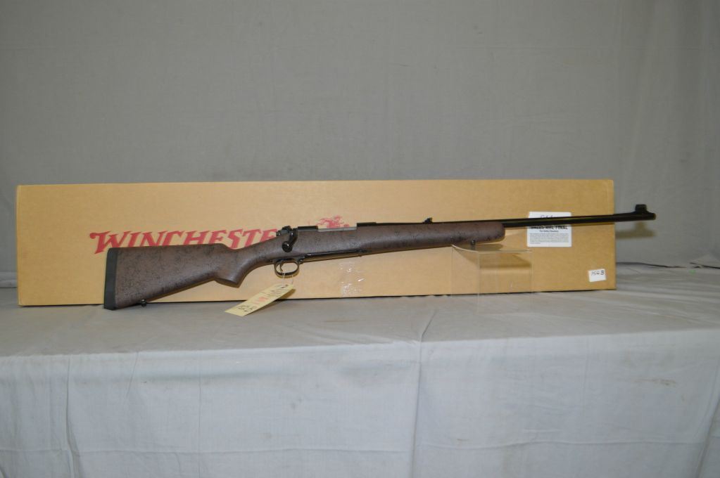 Winchester Model 70 Alaskan 338 win mag cal. bolt action rifle w/ 25 ...