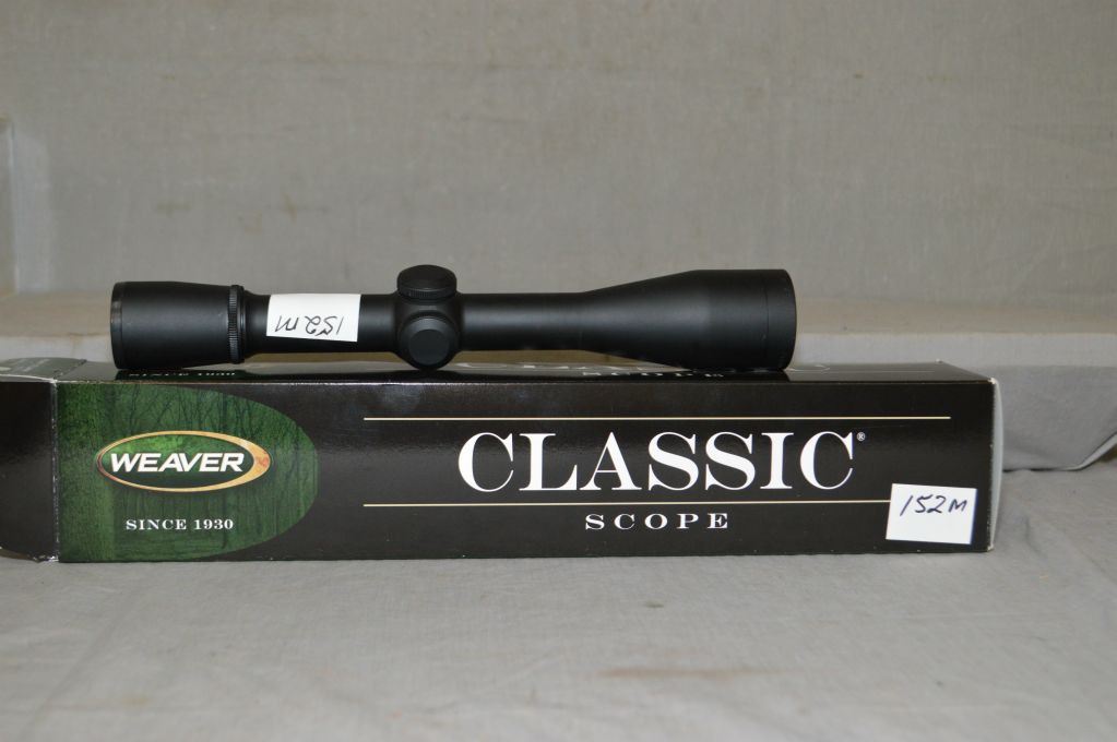 Weaver Model Classic 4 X 38 mm Matte Duplex variable scope [ appears ...