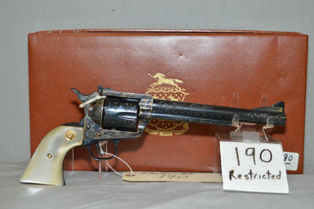 Colt Model New Frontier Single Action Army .45 Colt Cal 6 Shot Revolver ...