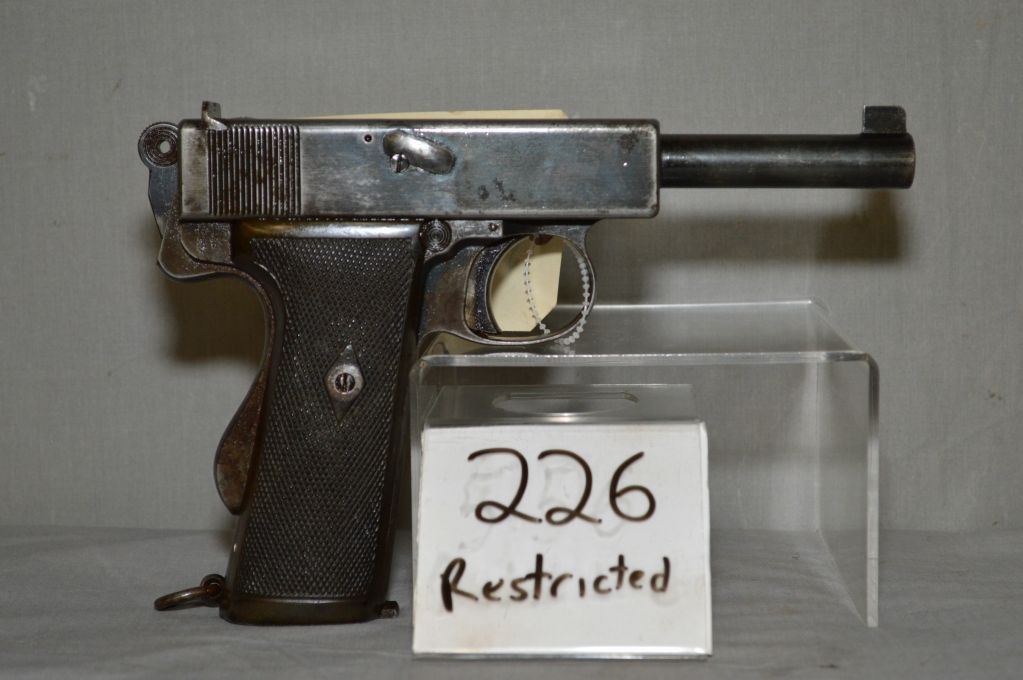 Webley & Scott Model Mark 1 N .455 Auto Cal 7 Shot Semi Auto Self ...