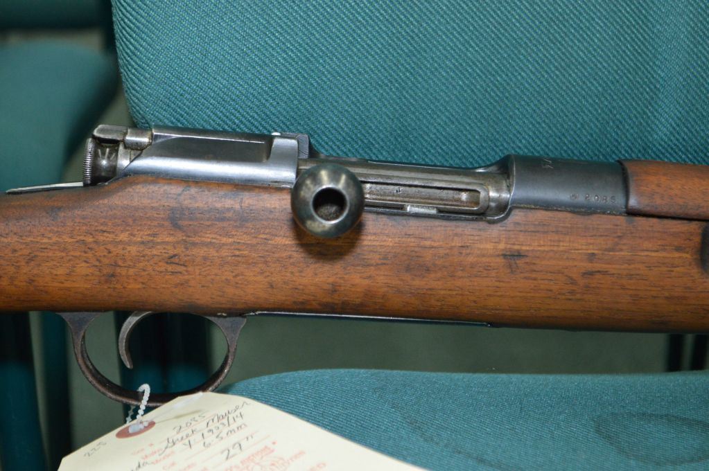 Greek Mauser ( Breda ) Model 1903/14 Rifle 6.5 MM x 54 Mannlicher ...