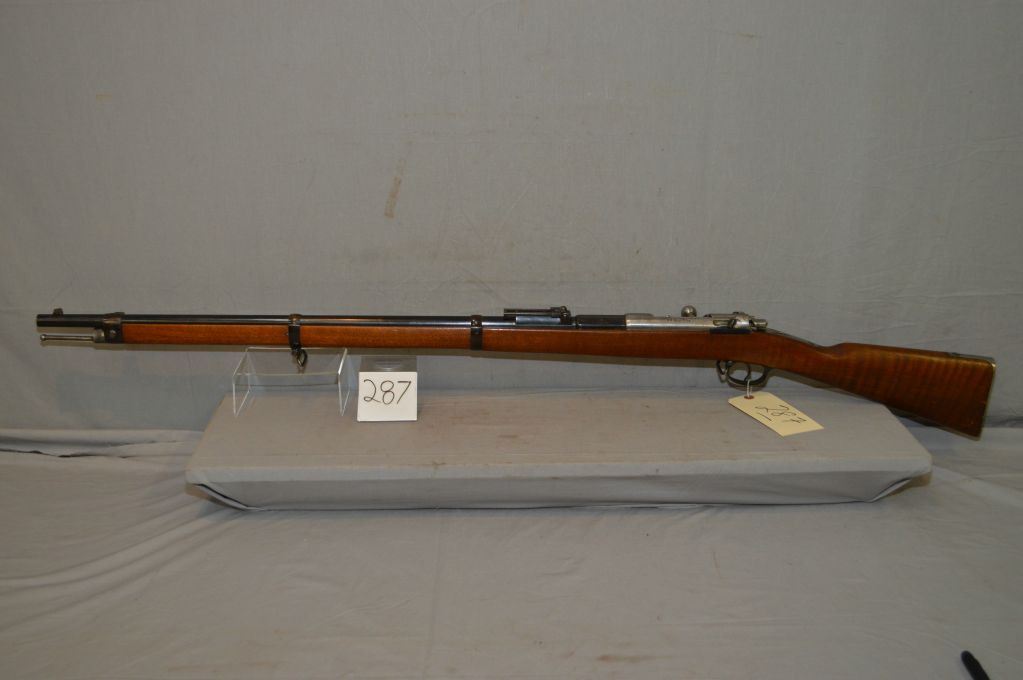 Spandau Mauser Model 1871/84 Dated 1888 .11 MM / .43 Cal Bolt Action ...