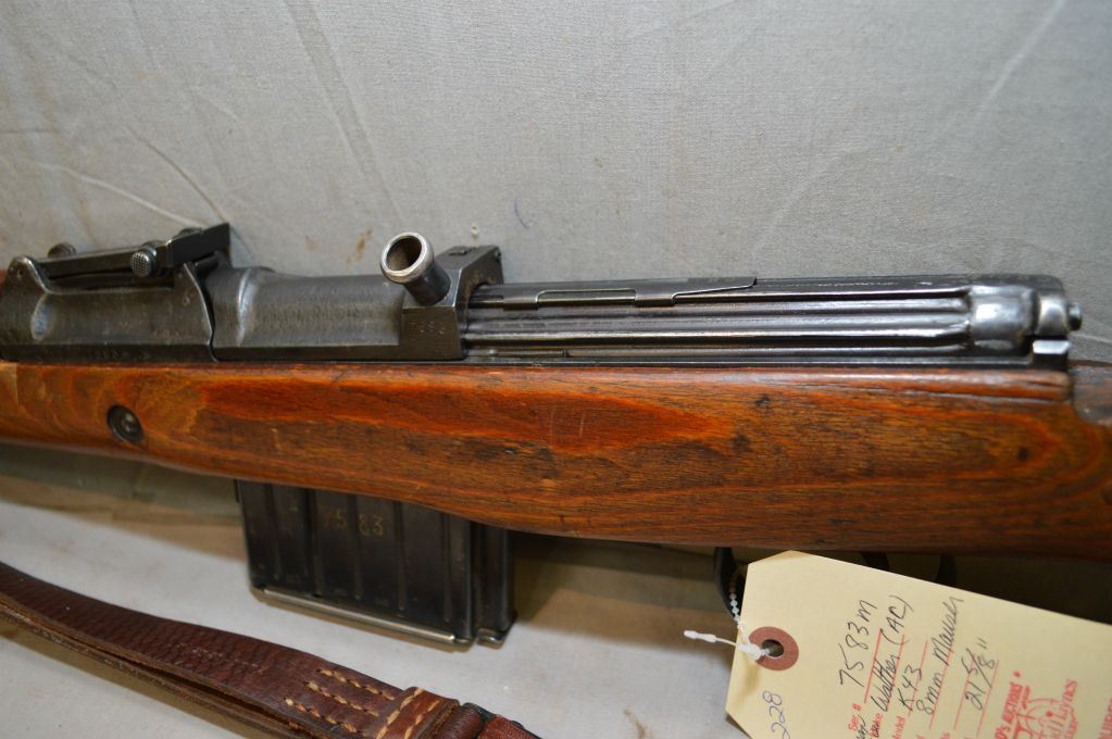 German Service Rifle ( Walther ac ) Model K43 .8 MM Mauser Cal Semi ...