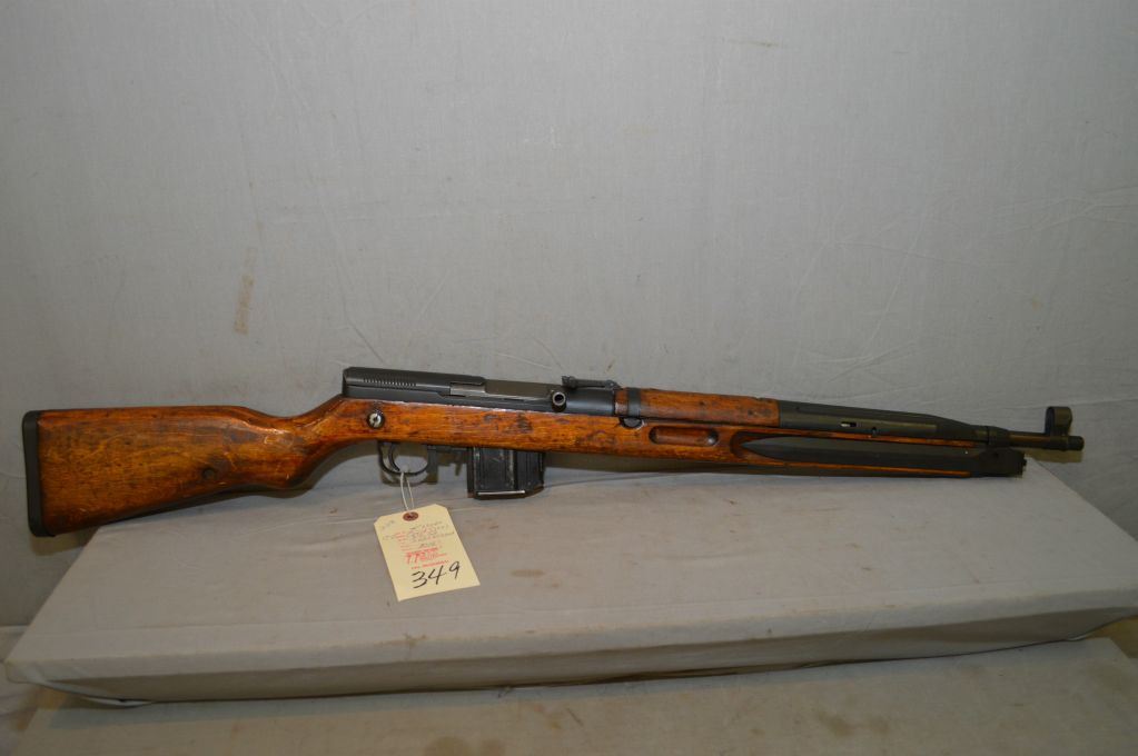 CZ ( Czech she ) Model VZ52 7.62 x 54 Czech Cal Mag Fed Semi Auto Full ...