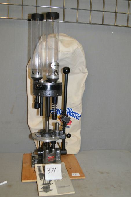 Ponsness Warren Duomatic 375 Loading Press [ for .12 Ga 3 1/2" w/manual ...