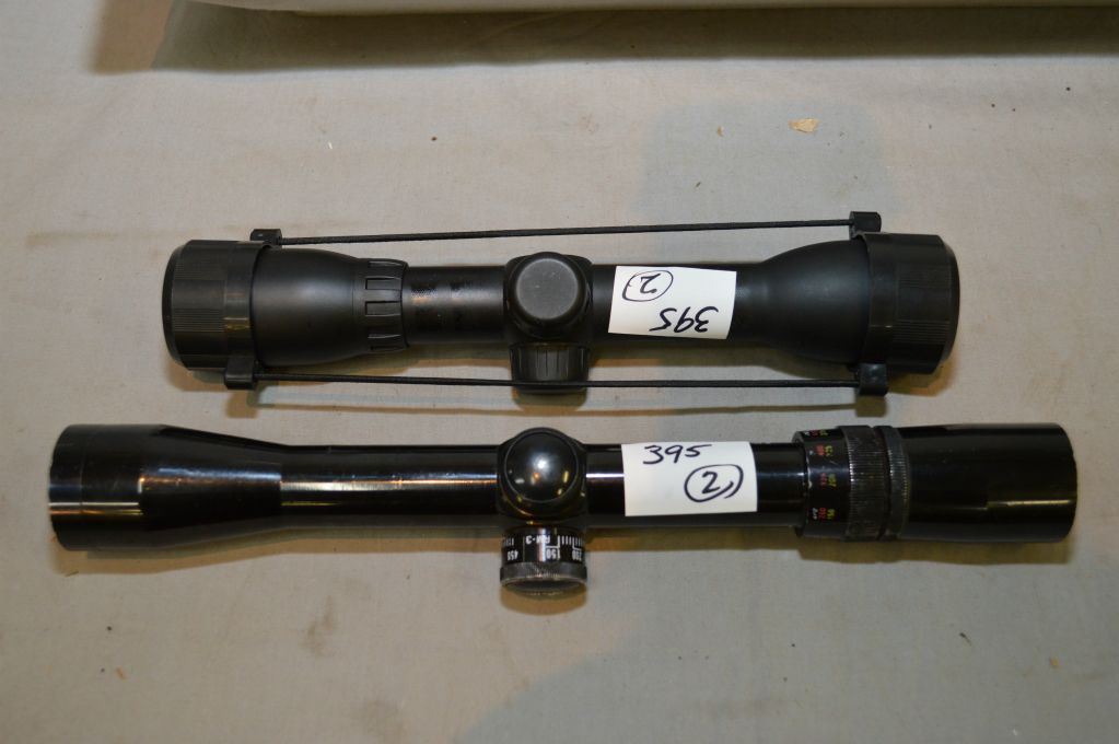 Lot of Two Scopes: Center Point Rifle Scope w/caps - Bushnell Sport ...