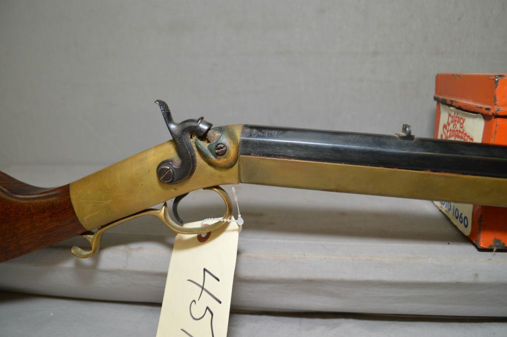 Mowrey ( Texas ) Model Squirrel Rifle .50 cal . percussion, black ...