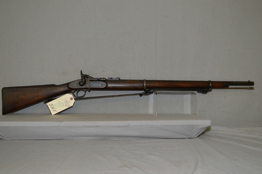 Snider Enfield Model 1871 Mark III 577 Snider Cal. 2 band rifle with 30 ...