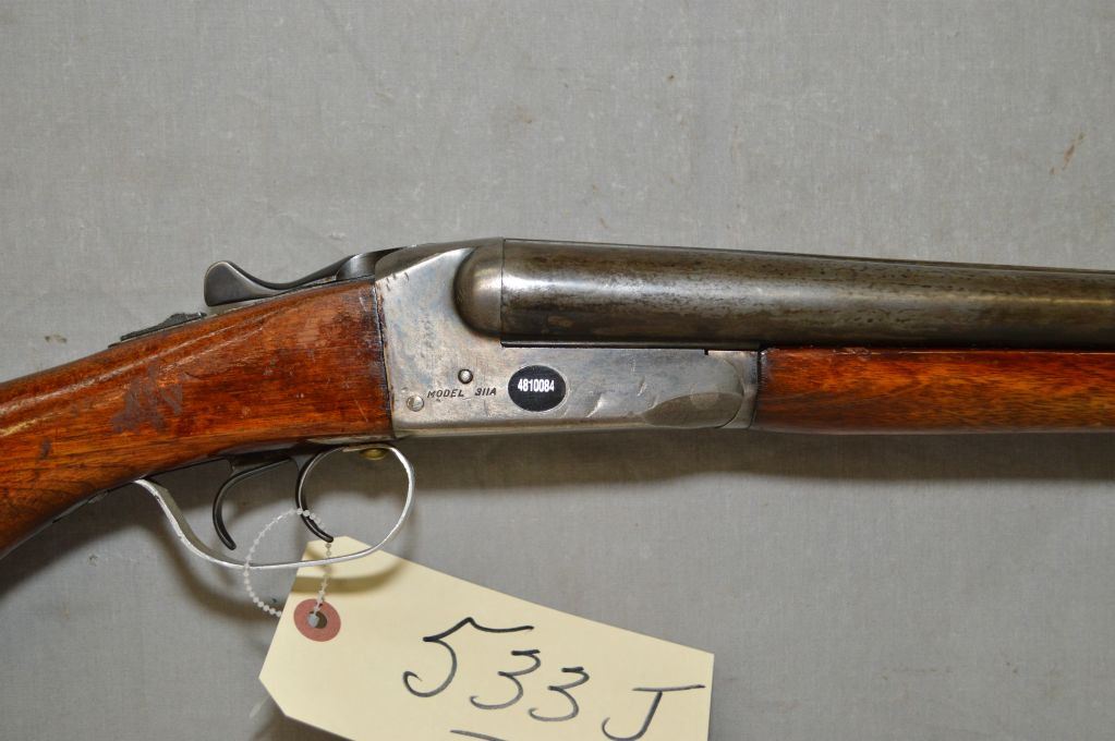 Stevens Model 311 A 12 ga. 2 3/4" side by side hammerless shotgun w/ 30 ...
