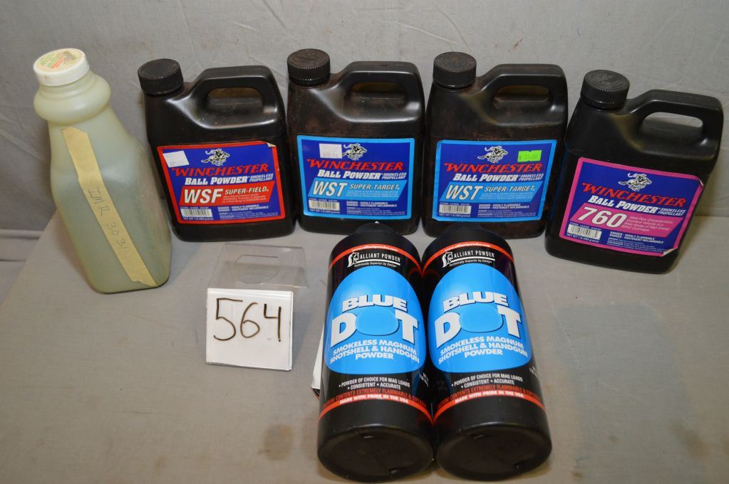 Box Lot : Approx 7 Lbs Powder [ 2 Lb Win WST Super Target - 1 Lb Win ...