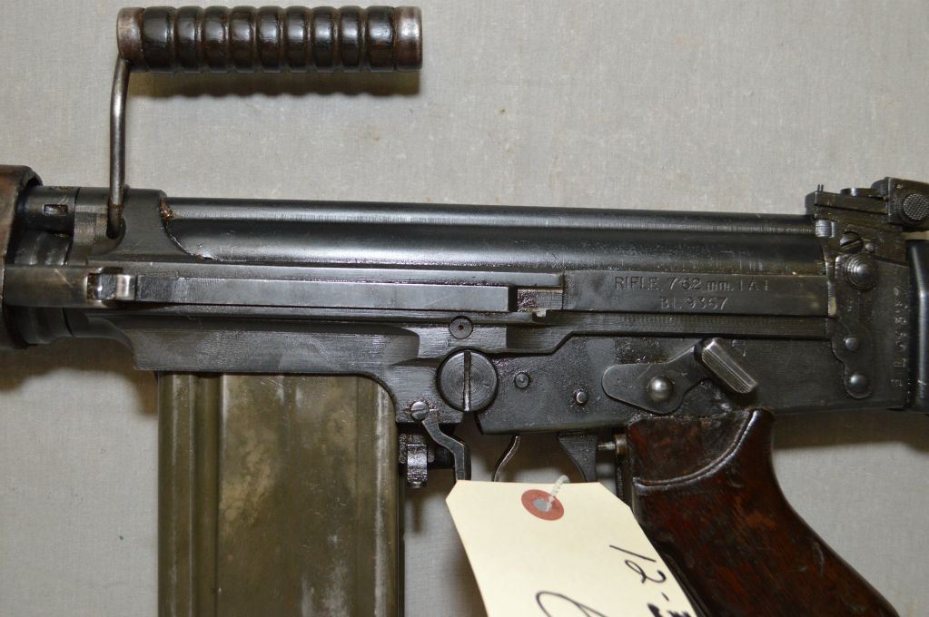 F.N. Fal ( RFI Ishapore ) Model 1A1 7.62 Nato cal. 5 shot semi-auto ...