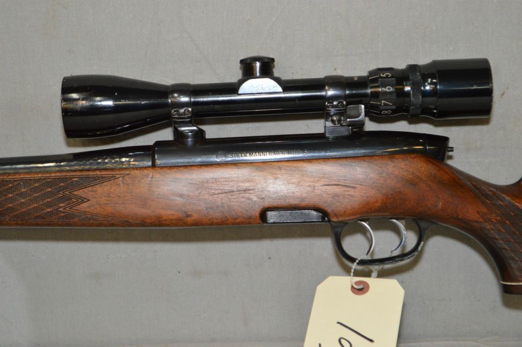 Steyr/ Mannlicher Model S .8 x 68 S Magnum Cal Mag Fed Bolt Action ...