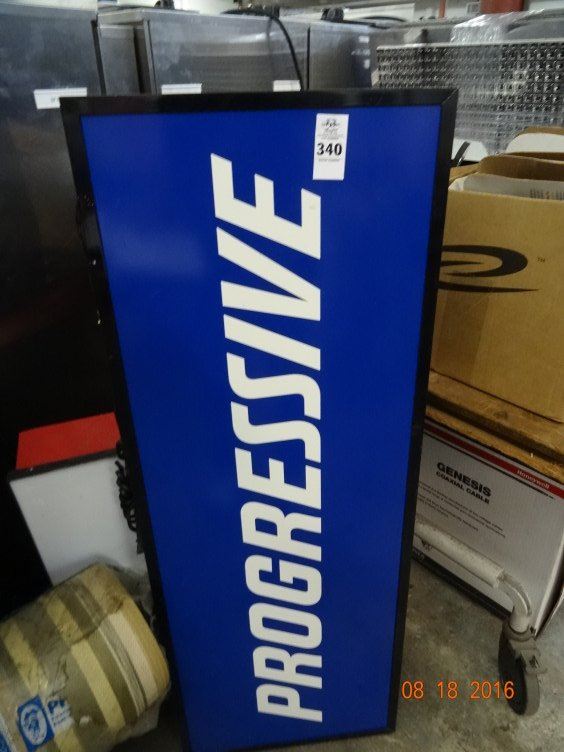 Progressive Lighted Sign
