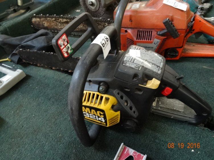 McCullough Gas Chain Saw - No Shipping