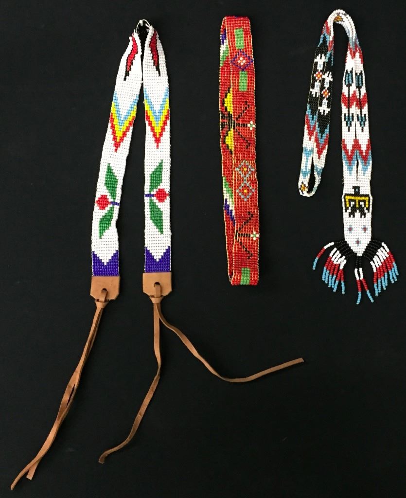 Apache Beadwork Lot of 3 Pieces